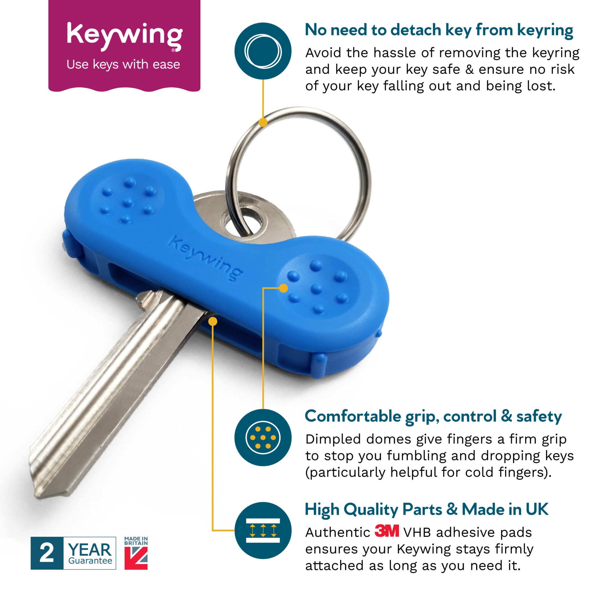 Dext Keywing - Peta UK - Easi grip